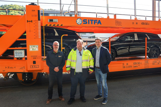 Arrival of the first Volvo electric truck from series production